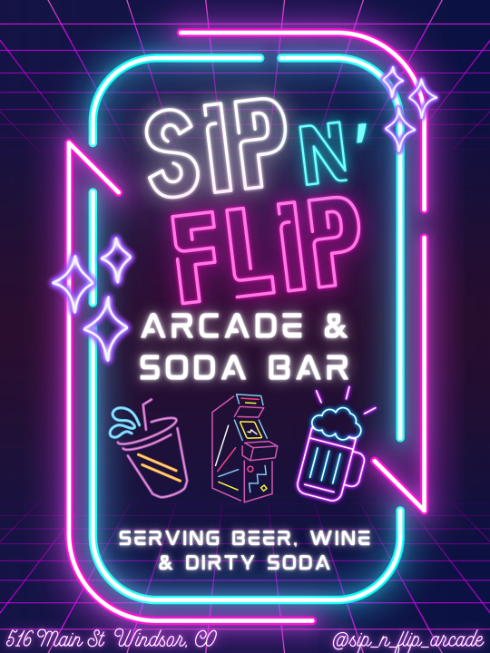 Sip n' Flip Arcade & Soda Bar – Silverball Swag