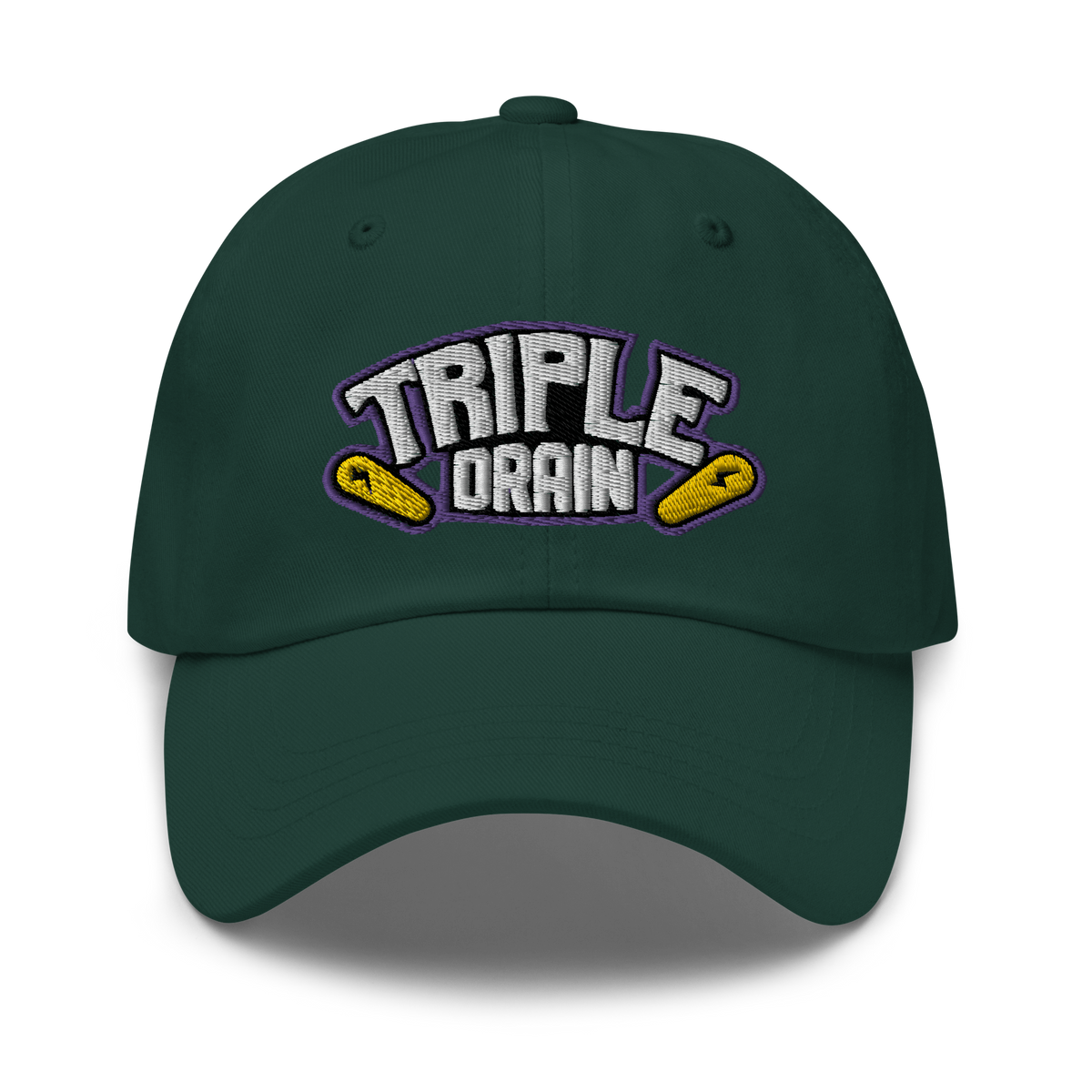 Triple Drain - Dad hat – Silverball Swag